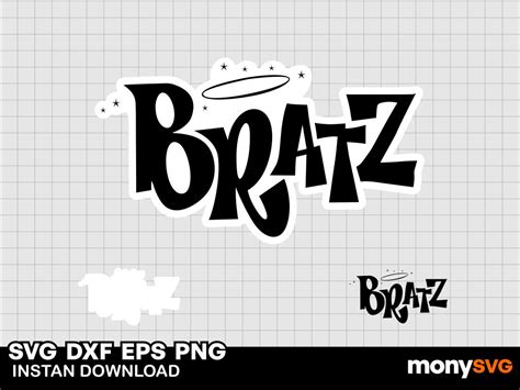 Bratz Logo Sticker Svg Inspire Uplift