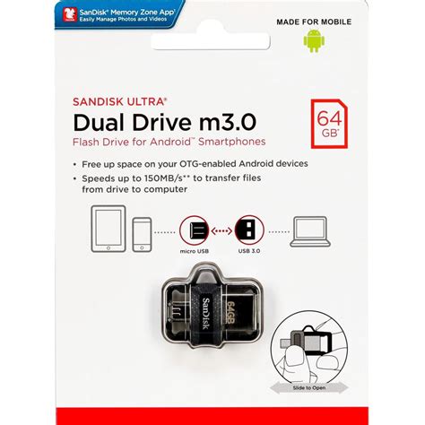 Sandisk Ultra Fit Dual Drive Micro A 3 0 64GB Celletronic Leading Electronics Store In