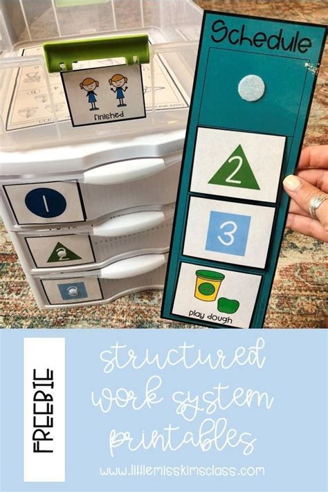 Making Structured Work Systems Portable Practical For Any Classroom Artofit