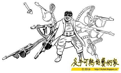 Jsvb 1273 Doc Ock Partially Inked