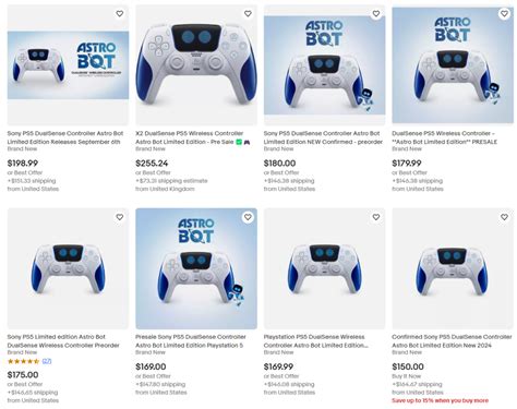 PS5 Astro Bot Controller Already Being Scalped For 2x Price After Stock Ran Out