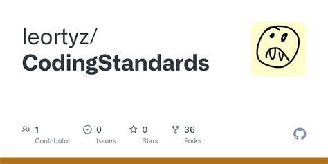 Github Leortyzcodingstandards