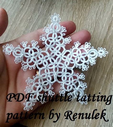 Star Venus Pdf Original Shuttle Tatting Pattern By Renulek Instant