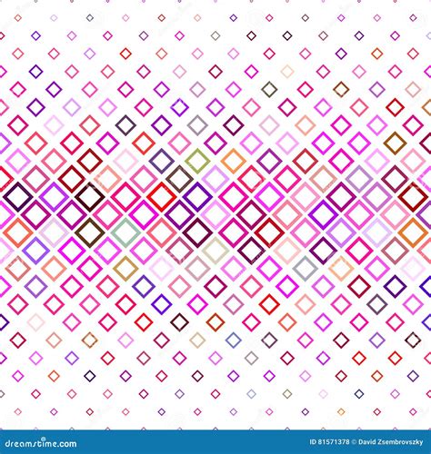Colorful Abstract Square Pattern Background Stock Vector Illustration Of Presentation