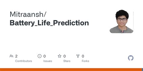 Battery Life Prediction Pred Model Ipynb At Main · Mitraansh Battery