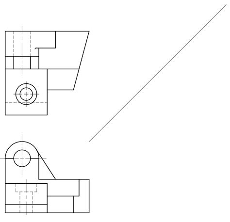 Solved Draw The Missing View