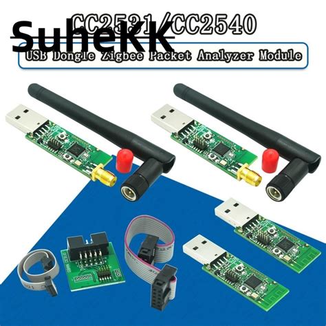 Wireless Zigbee Cc2531 Cc2540 Sniffer Bare Board Packet Protocol Analyzer Usb Interface Dongle