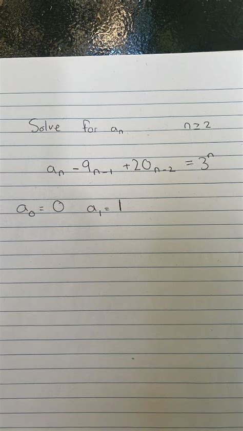 Solved Please Solve And Find Particular Solution And