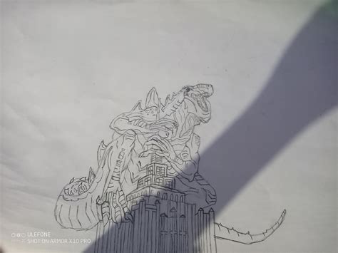 I Drew Godzilla Jr R Drawing