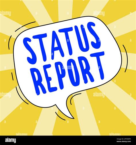 Handwriting Text Status Report Internet Concept Update Summary Of