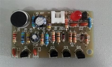 Electronic Acoustic Clap Control Switch DIY Kit Sound Sensor Electronic Circuit DIY Suit