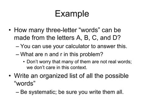 Permutation And Combination Excellant Ppt