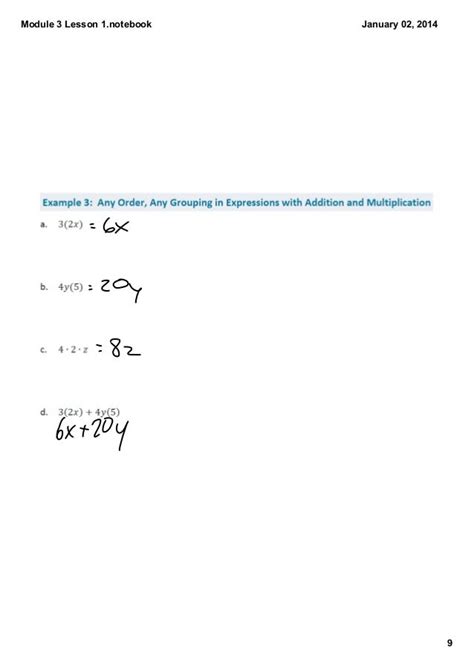 Module 3 Lesson 1
