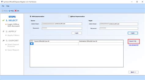 Perform Live Office 365 To Office 365 Migration Process