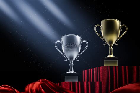 연례 기업 회의에서 수상 배경 사진 및 창의적인 일러스트 무료 다운로드 Lovepik