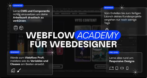 Webflow Academy Webdesign