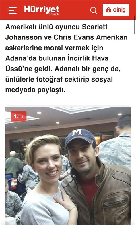 Askerlere Moral Vermek Için Scarlett Ve Birkaç Marvel Oyuncusu Adana