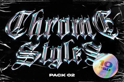 Скачать шрифт Chrome Text Styles Vol бесплатно