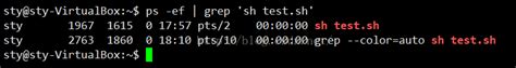 Linux显示运行脚本进程号的方法linux执行死循环脚本怎么查 Csdn博客