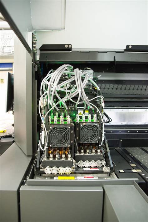 Digital Printing Wide Format Printer Stock Image Image Of Information Graphic 78235803