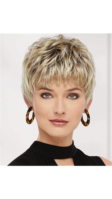 Paula Young Shea Whisperlite Wig Chic Pixie Wig With Shattered Bangs