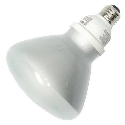 Philips Lighting 456814 R40 Reflector Compact Fluorescent Lamp 23 Watt E26 Medium Base 1250