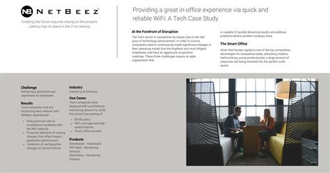 Netbeez Technology Use Case Netbeez Network Monitoring