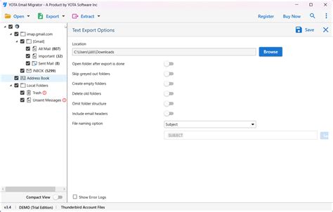 Convert Thunderbird Emails To Text Files Using 3 Top Methods