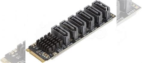 Адаптер M.2 NVMe Key-M pcie 3.0 To 6x SATA 3 купить в Санкт-Петербурге ...