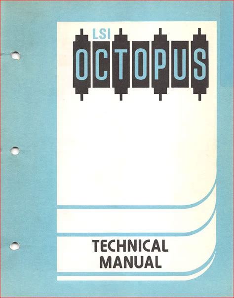 Lsi Octopus Technical Manual Manual Computing History