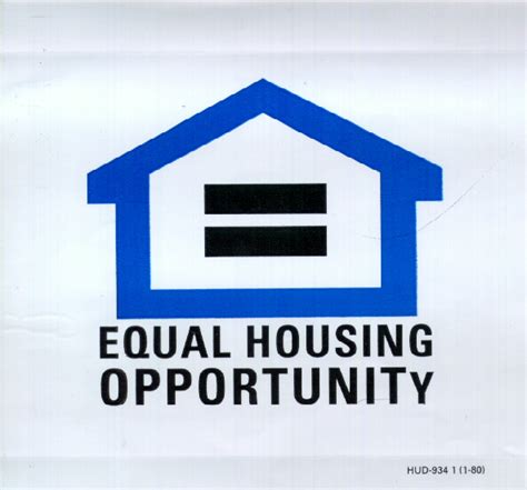 Fair Housing Poster Printable
