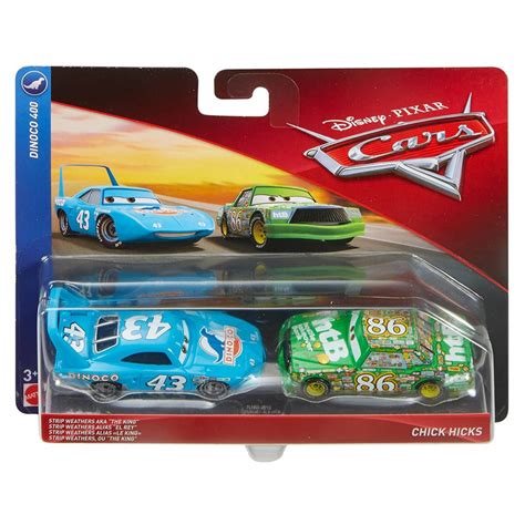 Mattel Disneypixar Cars 3 King And Chick Hicks Dxv99 Flh60 Toys