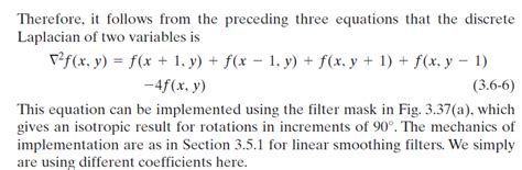Enhancement Using The Laplacian A Use The