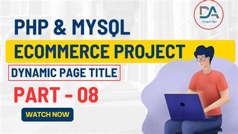 php dynamic page title for every page php mysql ecommerce project in