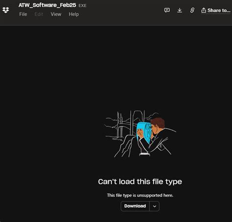 Error Message “cant Load This File Type This File Type Is Unsupported
