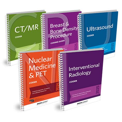 Radiology Comprehensive 5 Part Coding Education Bundle MedLearn Publishing