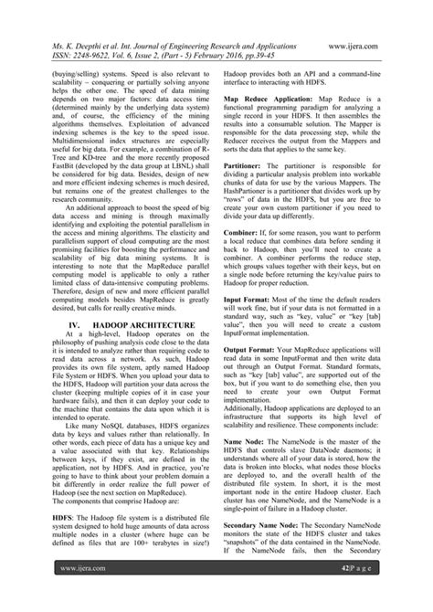 Big Data Mining Using Very Large Scale Data Processing Platforms Pdf