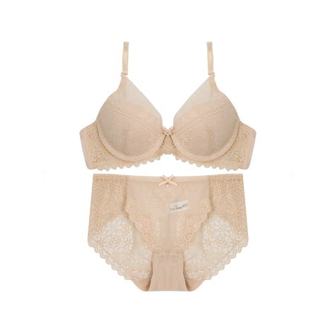 풀커버 레이스 와이어 브라 팬티 세트 2color 에이블리