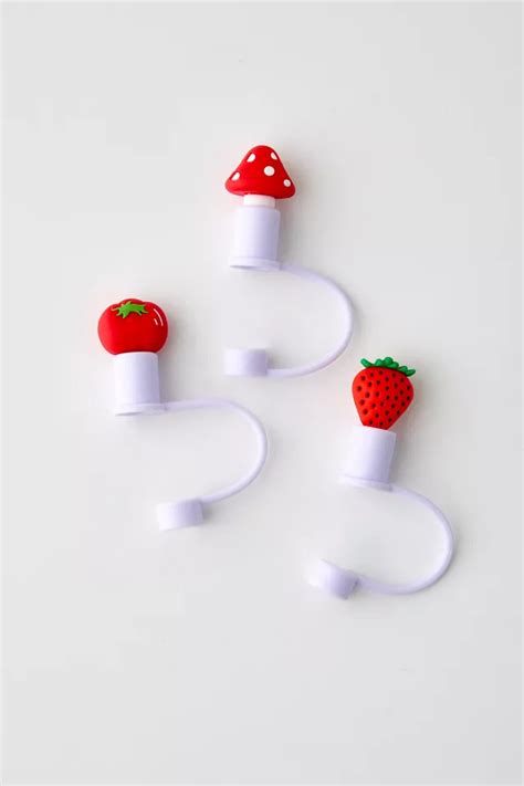Icon Straw Topper Set Of 3 Urban Outfitters