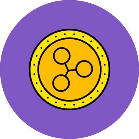 Premium Vector A Yellow Circle With A Yellow Circle That Says Cyan