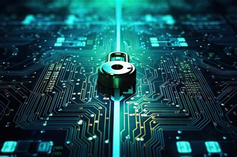 Digital Security And Encription Premium Ai Generated Image