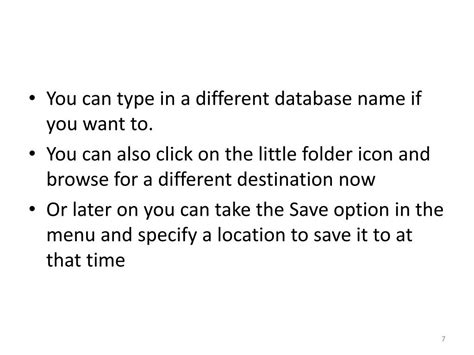 Ppt Sql Unit 12 Creating Tables Keys And Constraints In Access