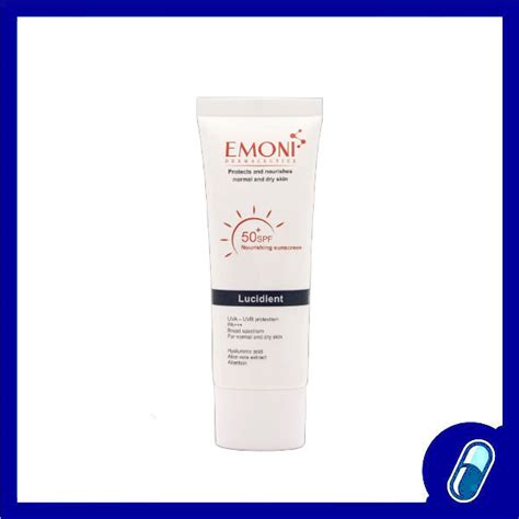 کرم ضد آفتاب بی رنگ پوست نرمال تا خشک امونی داروخانه آنلاین دارومی