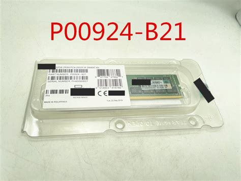 P00924-B21 32GB 2RX4 DDR4 PC4-2933Y-R Ensure - fpscomponents.com