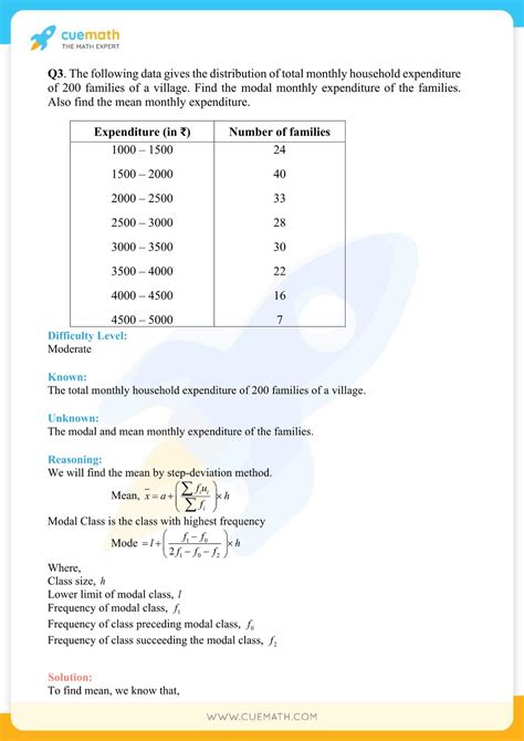 Ncert Solutions For Class 10 Maths Chapter 14 Exercise 14 2 Statistics