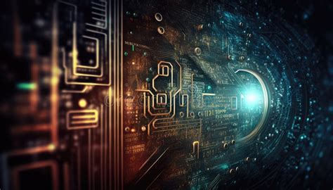 Artificial Intelligence Machine Learning Deep Data Analysis Stock