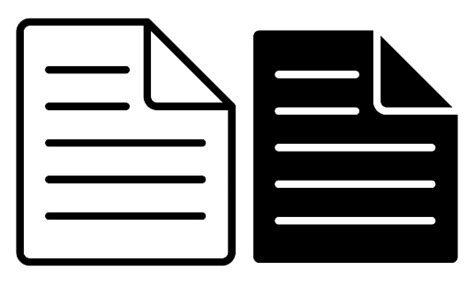 문서 아이콘입니다 목록 또는 클립보드 메모장 아이콘입니다 벡터 아이콘은 흰색 배경에 분리되어 있습니다 0명에 대한 스톡 벡터 아트 및 기타 이미지 Istock
