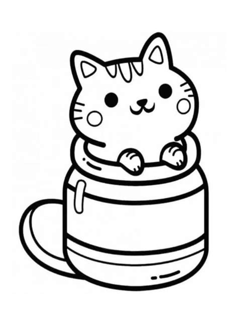 简笔画涂色可打印图片可爱 简笔画涂色打印简单 画趣文库（我爱生活）