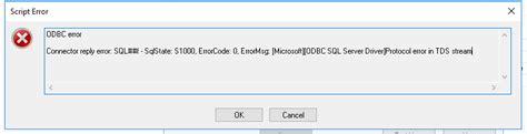 Sql Server Odbc From Qlikview To Sql Fails On First Attempt Stack Overflow
