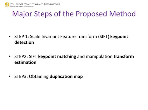 Ppt Detecting Image Region Duplication Using Sift Features Powerpoint